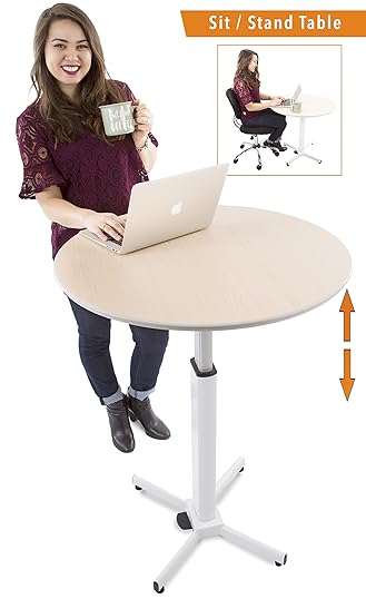 Adjustable Height Multifunctional Round Table - Perfect use for ...