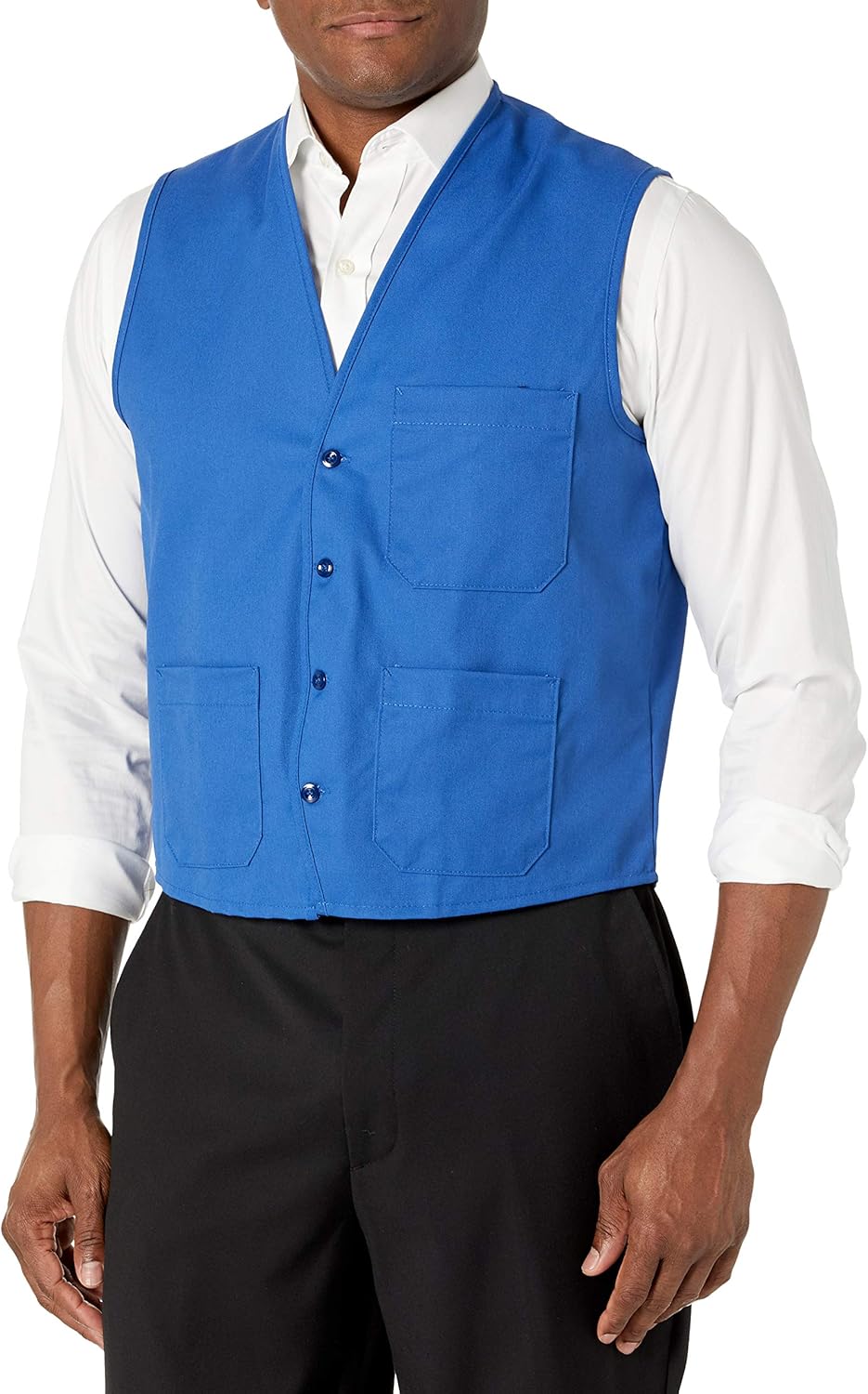 Chef Designs Unisex Button Front Vest Top: Amazon.de: Bekleidung