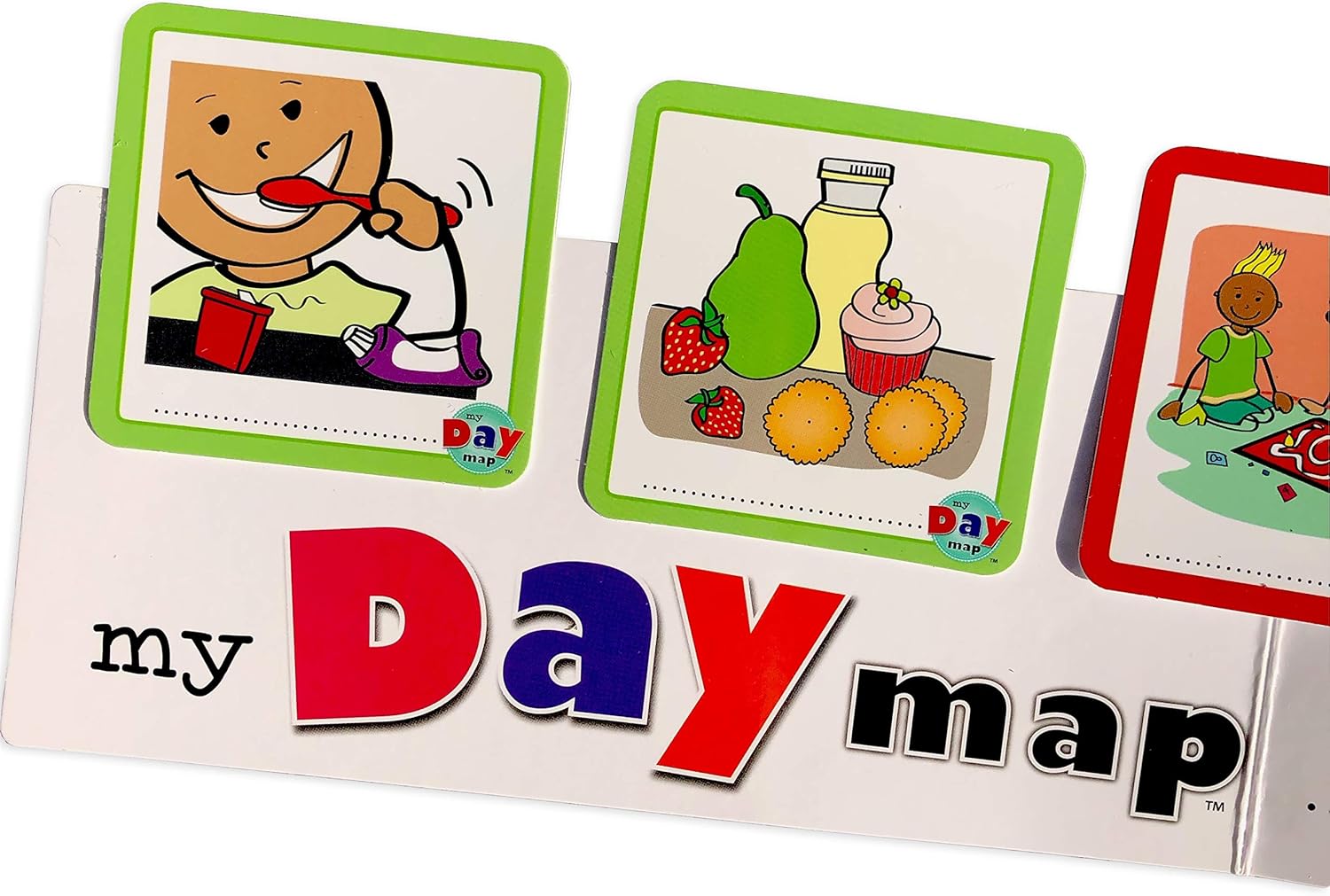 My Day Map – 41 piece Children’s Visual Daily Planner – BigaMart