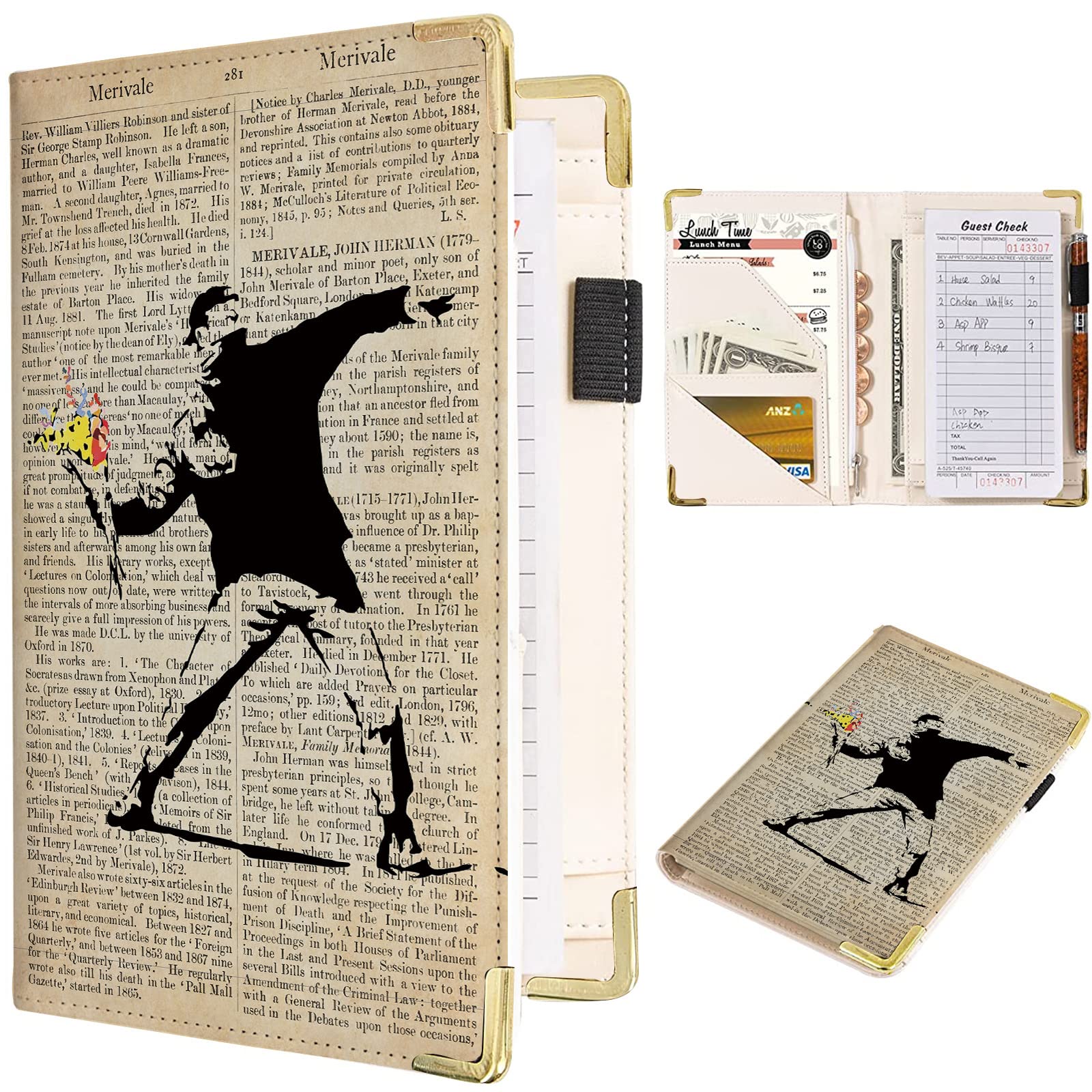 Tucocoo Server Book, Banksy Waitress Book, Vintage Dictionary Server ...