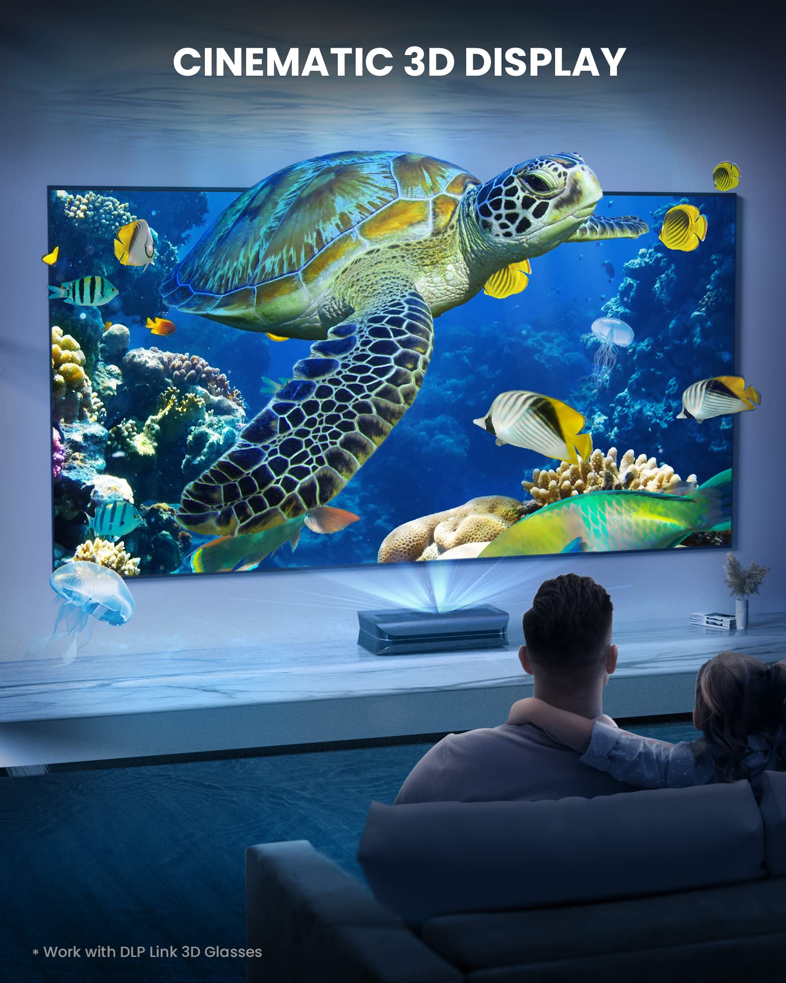 Mua LTV-2500 4K UHD Ultra Short Throw Triple Laser Projector with Dolby ...