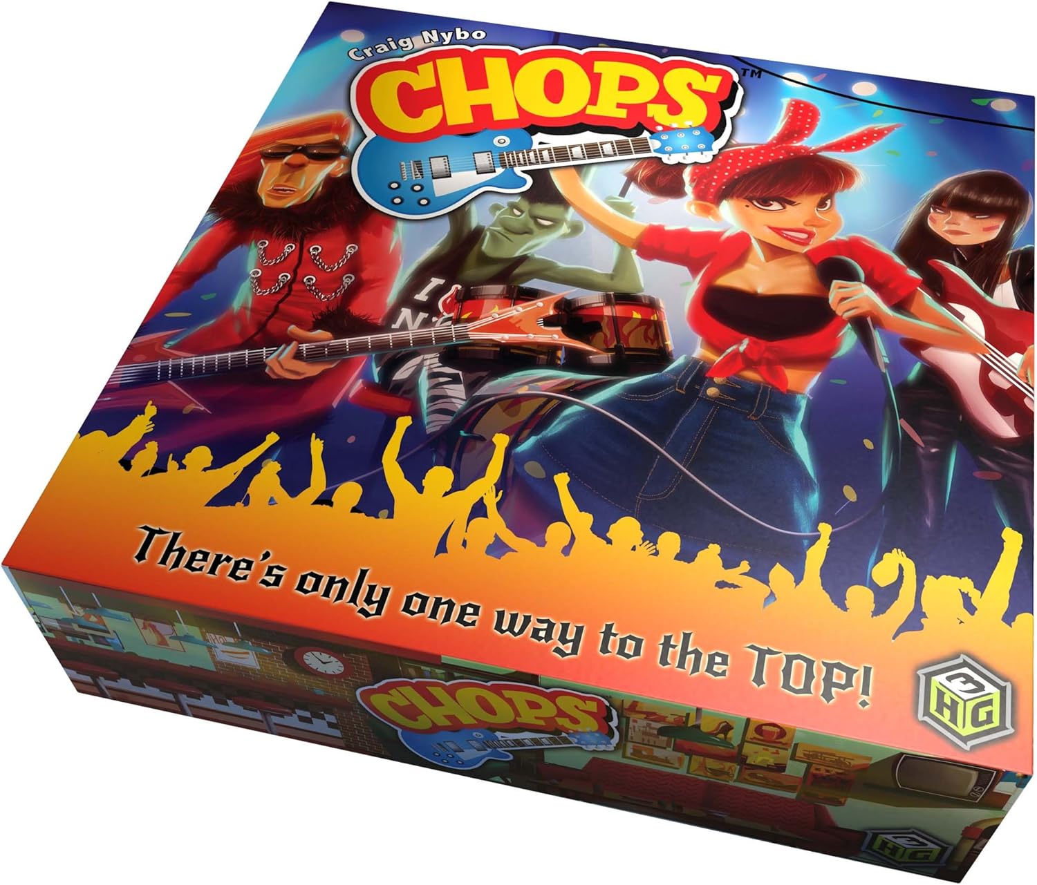 3 Headed Giant CHOPS: The Rock and Roll Board Game – BigaMart
