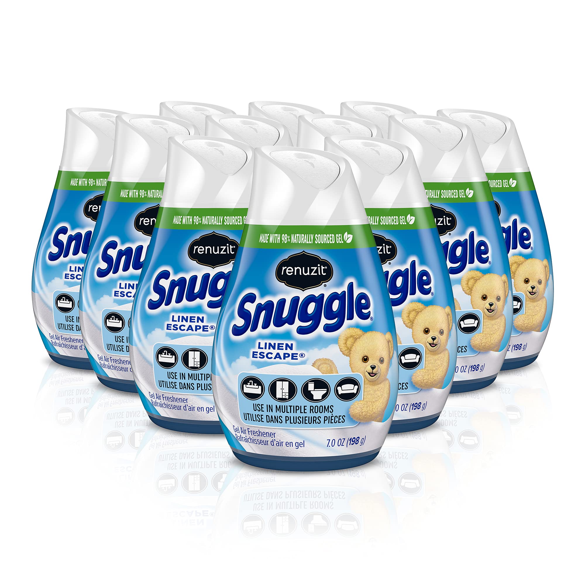 Renuzit Snuggle Linen Escape Adjustable Air Freshener, 7oz Cone (Pack of 12) for sale | Phoenix ...