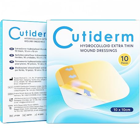 Mua Cutiderm Extra Thin Hydrocolloid Dressings 10 x 10 cm - Pack of 10 ...