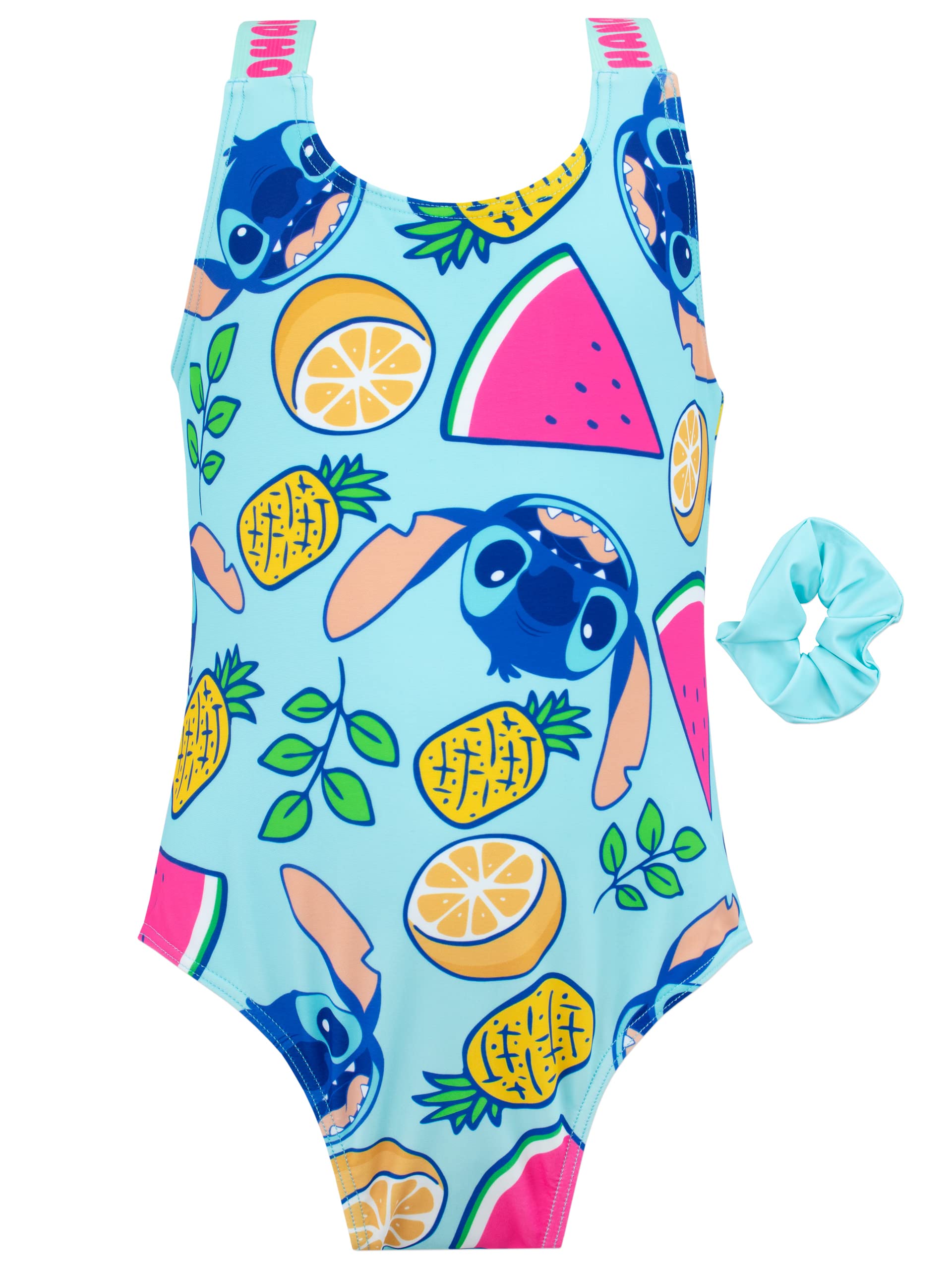 Disney Lilo and Stitch Bathing Suit with Scrunchie | Stitch Girls ...