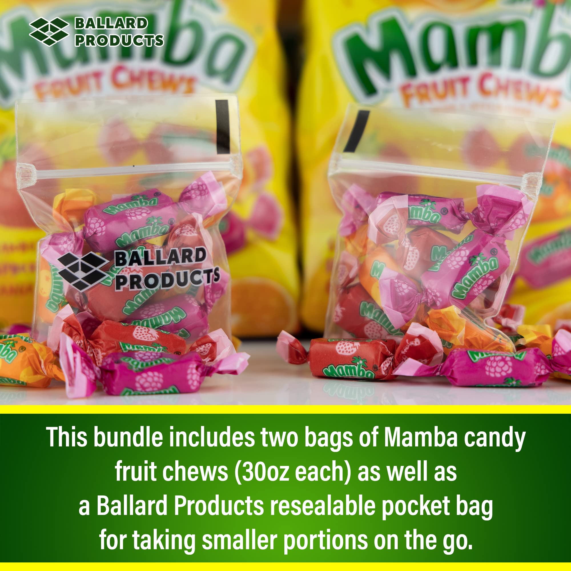 Mua Mamba Fruit Chews Bulk Pack of 2 Big Bags (30oz Each) - Fruit Chews ...