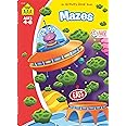 School Zone - Mazes Workbook - 32 Pages, Ages 3 to 5, Preschool ...
