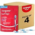 Amazon.com : Colgate Max Fresh Wisp Disposable Mini Travel Toothbrushes ...