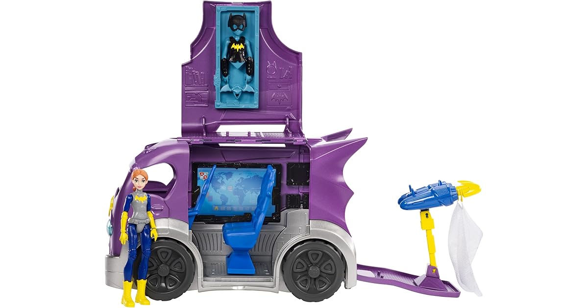 Mattel DC Super Hero Girls Batgirl & Vehicle Playset only $12.99 ...