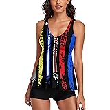 Amazon.com: Zando Womens Two Piece Swimsuits Plus Size Bathing Suit for ...