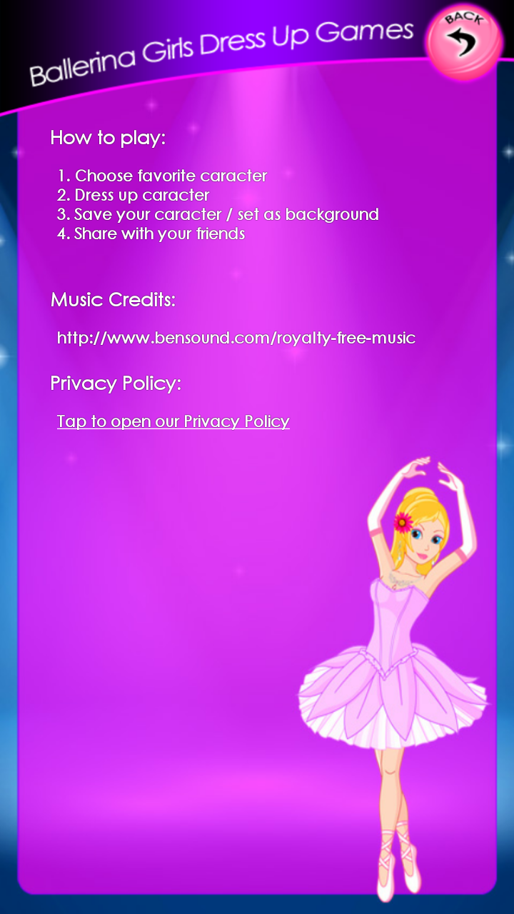 Ballerina Girls Dress Up Games:Amazon.com:Appstore for Android