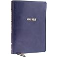 NKJV, Foundation Study Bible, Large Print, Leathersoft, Brown, Red Letter, Thumb Indexed ...