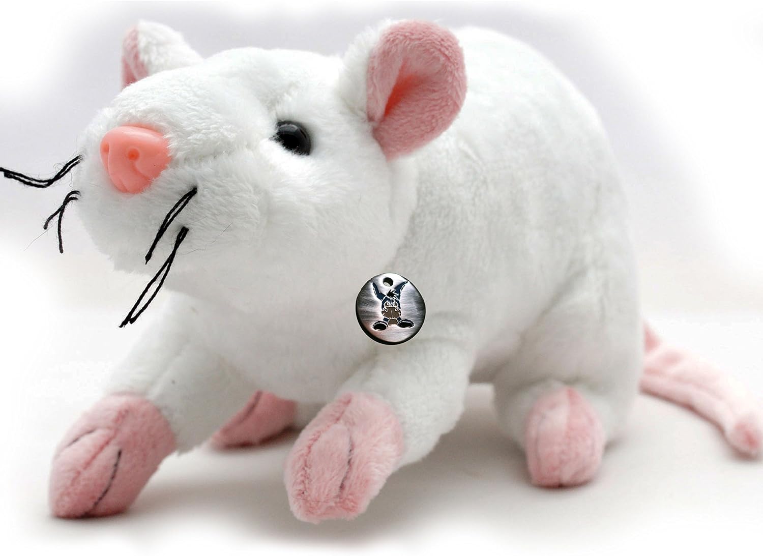 Rat MINNIE Maus white 29 cm Plush rat Plush mouse by Kuscheltiere ...