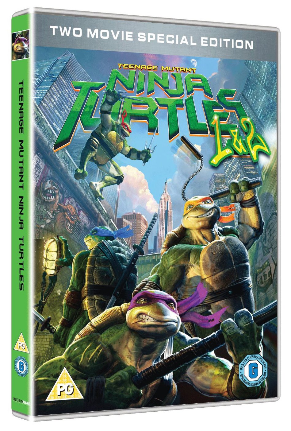 Amazon.com: Teenage Mutant Ninja Turtles - 2 Movie Collection [DVD ...