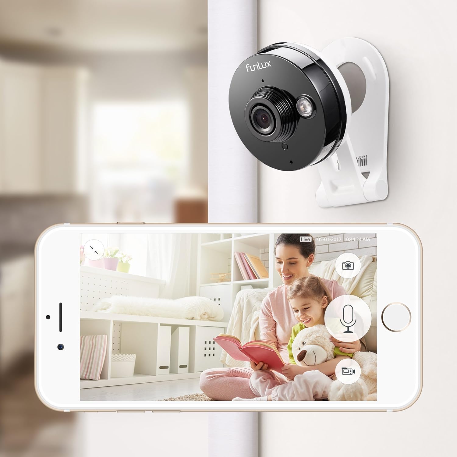 [Home Security] Funlux 720p HD WiFi Wireless Smart Home Security Camera ...