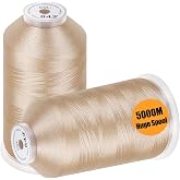 Amazon.com: New brothread - Single Huge Spool 5000M Each Polyester ...