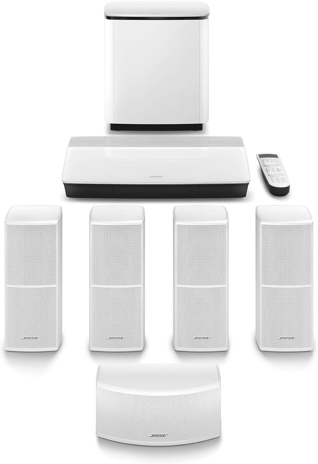 Bose LIFESTYLE 600 SYSTEM WHT APAC Lifestyle 600 home entertainment ...
