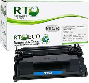 Amazon.com: Renewable Toner Compatible MICR Toner Cartridge Replacement ...