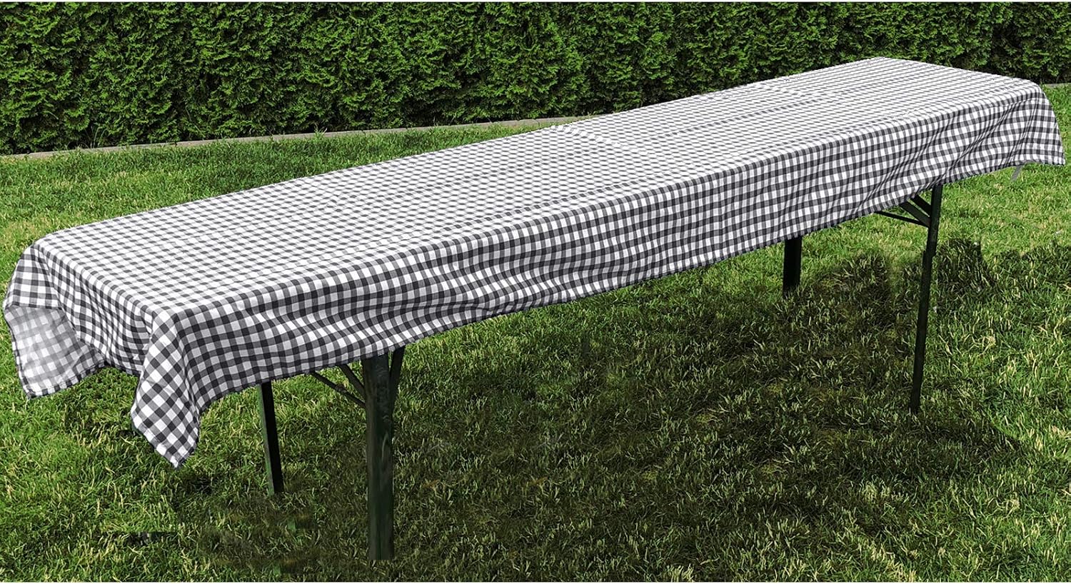 JEMIDI Stofftischdecke Bierbanktischdecke für Biertische Tischdecke ...
