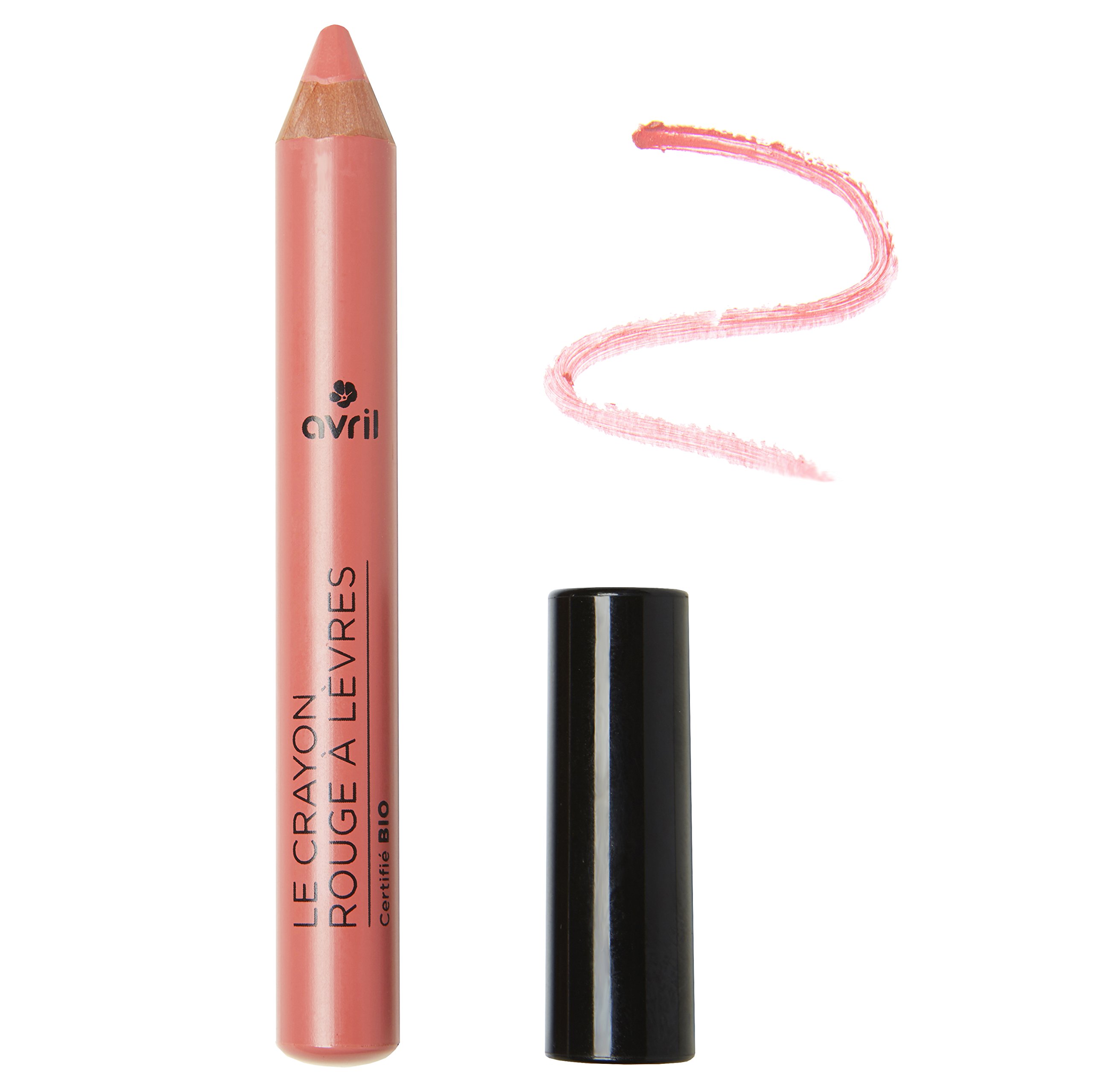 Amazon.com : Avril Cosmetics Certfied Organic Lipstick Pencil - Rose ...
