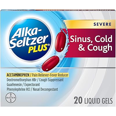 Alka-Seltzer Plus Severe Cough and Mucus Relief Bahrain | Ubuy