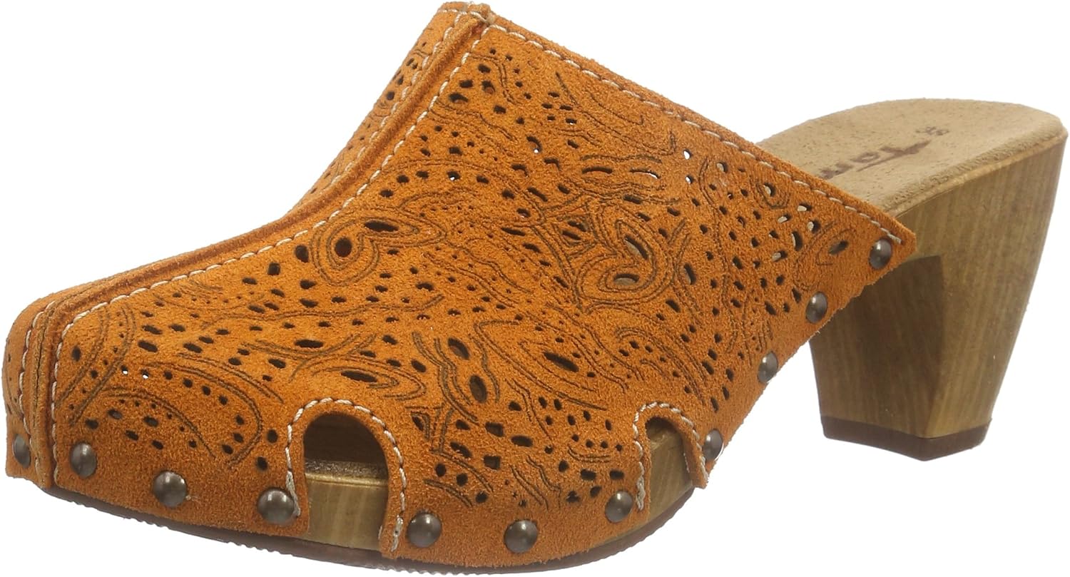 Tamaris Damen 27302 Clogs, Orange (ORANGE 606), 39 : Amazon.de: Schuhe ...