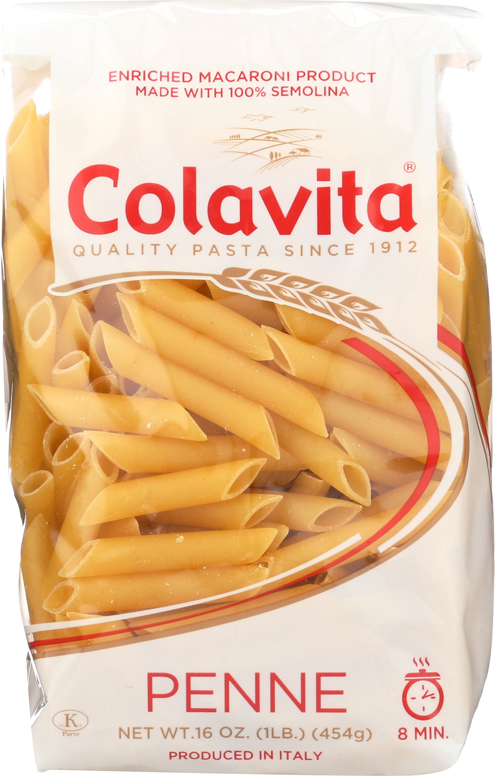Amazon.com : Colavita Pasta, Rigatoni, 16 Ounce (Pack of 20) : Grocery ...