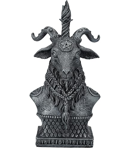 95quoth Baphomet Statue Figurine The Sabbatic Goat Templar