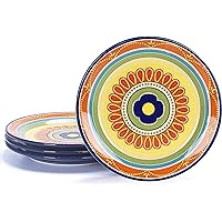 Amazon.com: Bico Tunisian Ceramic 12 pcs Dinnerware Set, Service for 4 ...