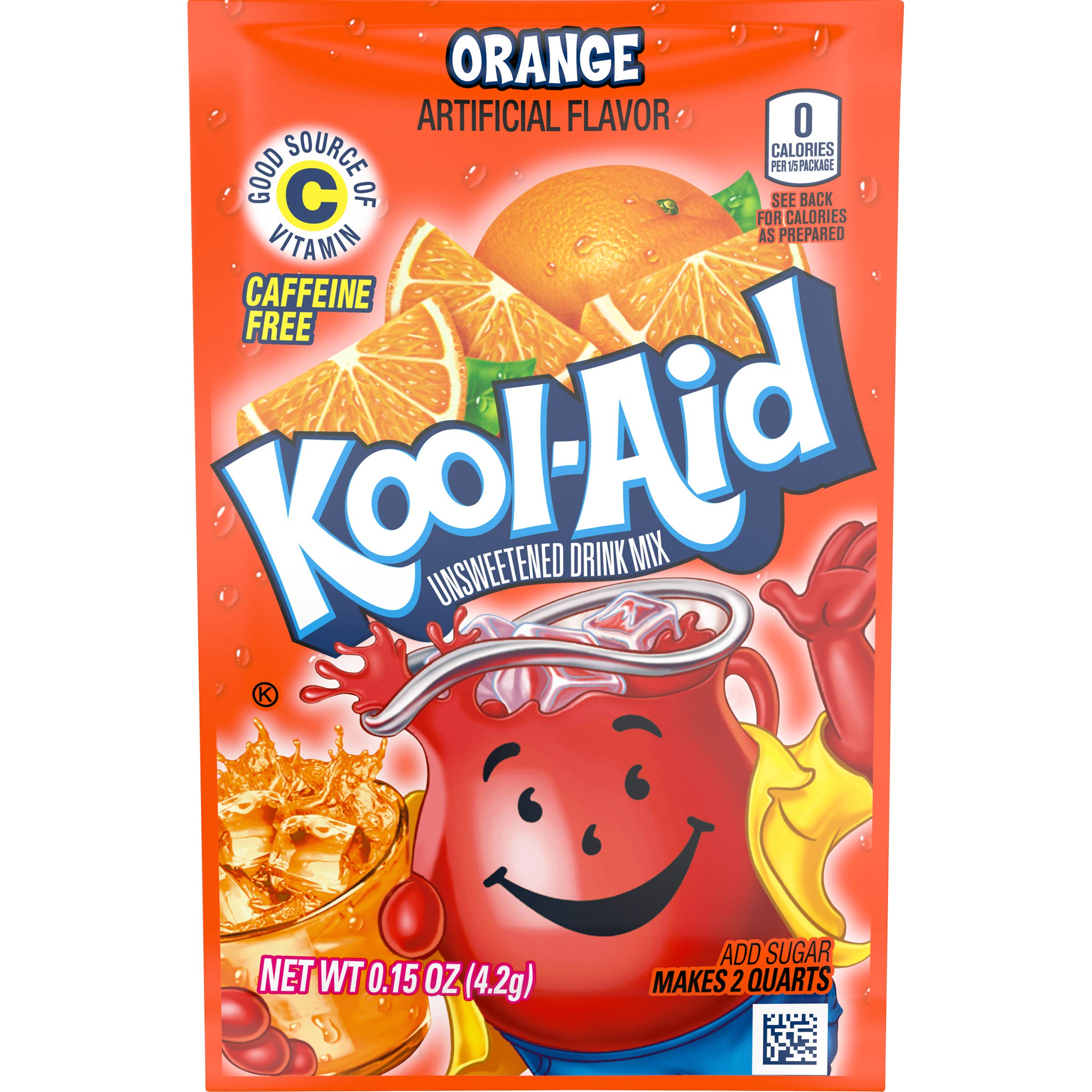 Kool-Aid Unsweetened Fruit Variety Zero Calories Powdered Drink Mix 50 ...