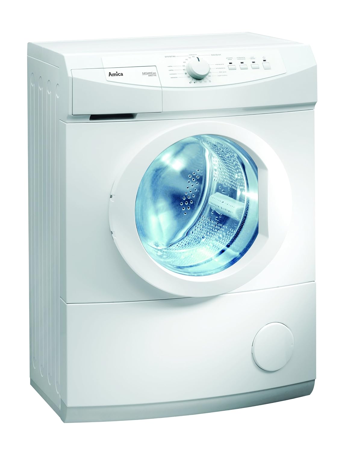 Amica AWCT10L washing machine, 1000rpm, 6kg load, A+AC rated, white ...