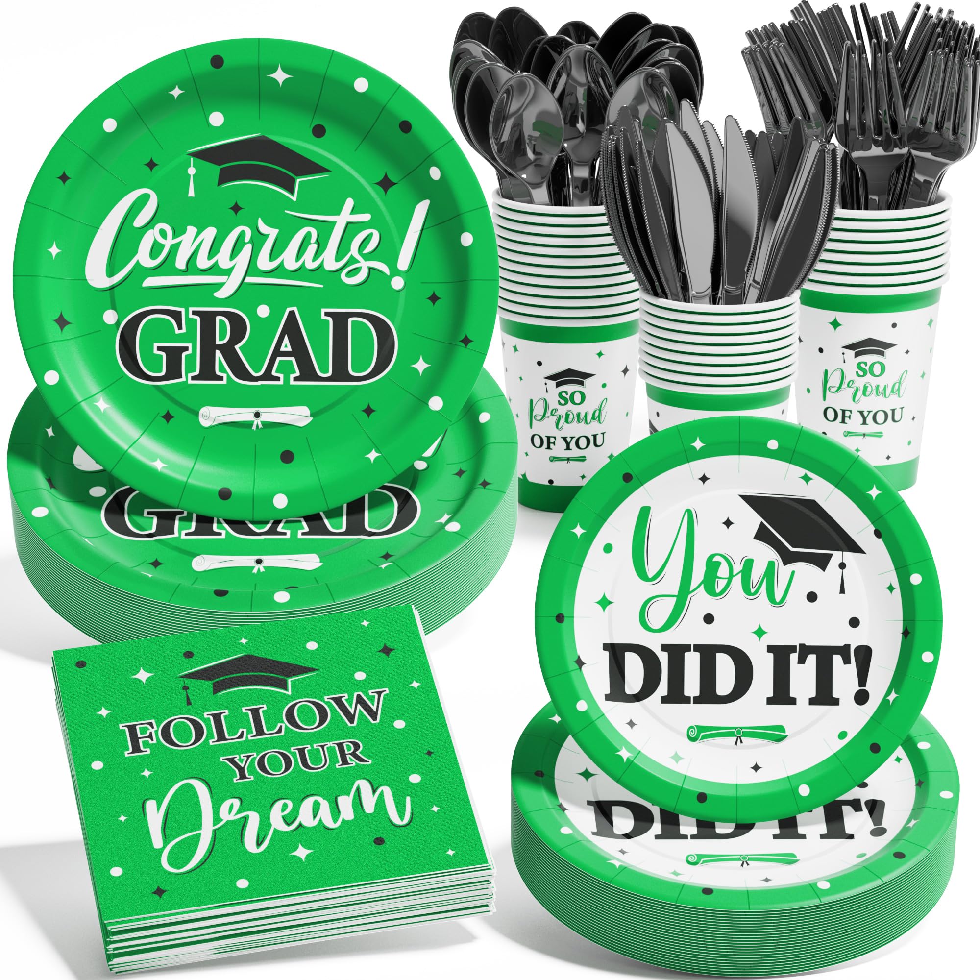 Ecomore Graduation Decorations Class of 2024, 175 PCS Graduation Party ...