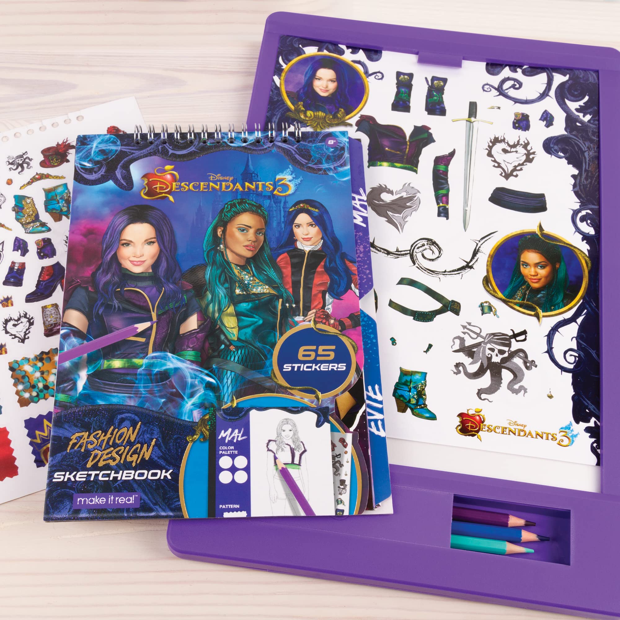 Mua Disney Descendants 3 Fashion Design Tracing Light Table for Girls ...