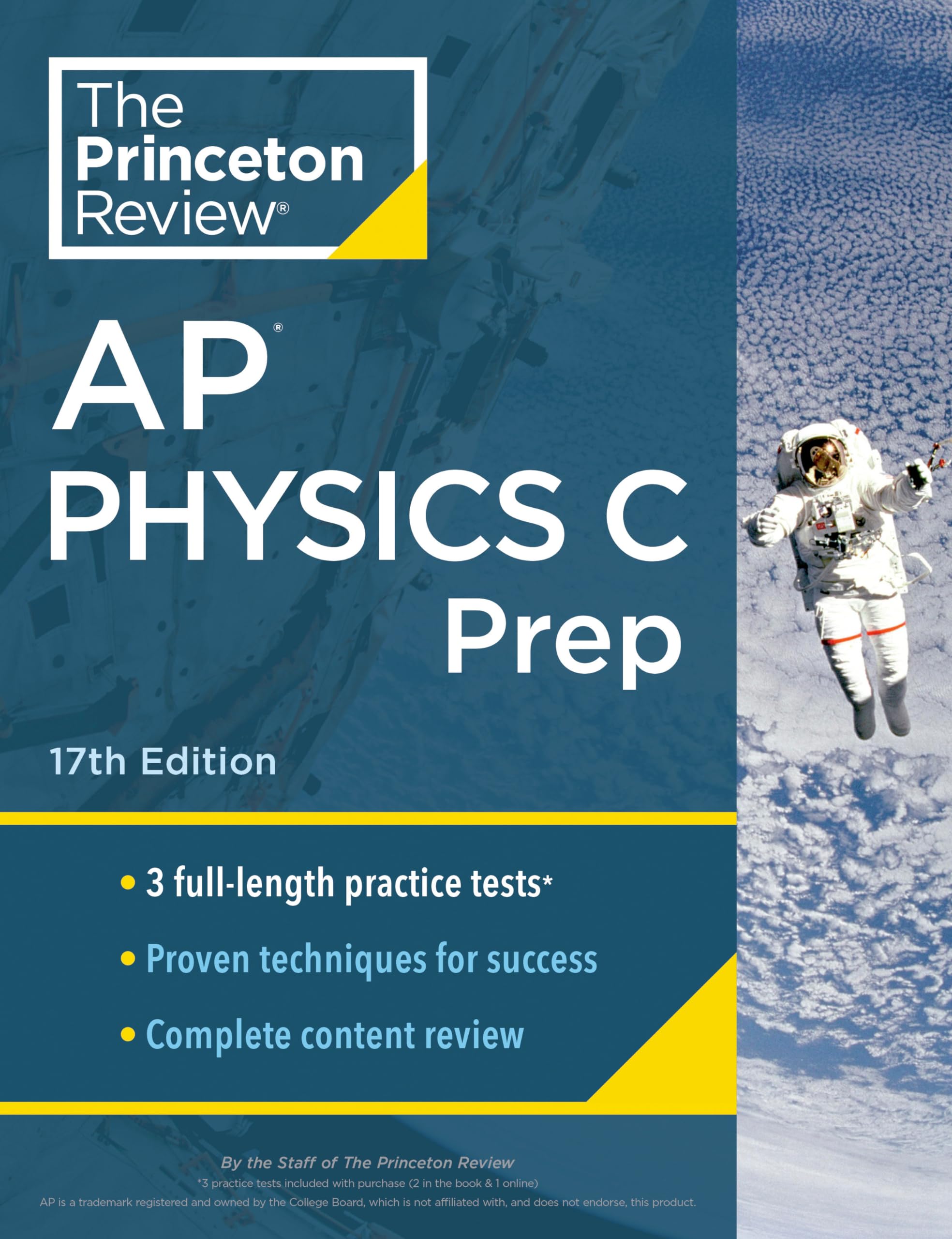 Mua Princeton Review AP Physics C Prep, 17th Edition: 3 Practice Tests ...