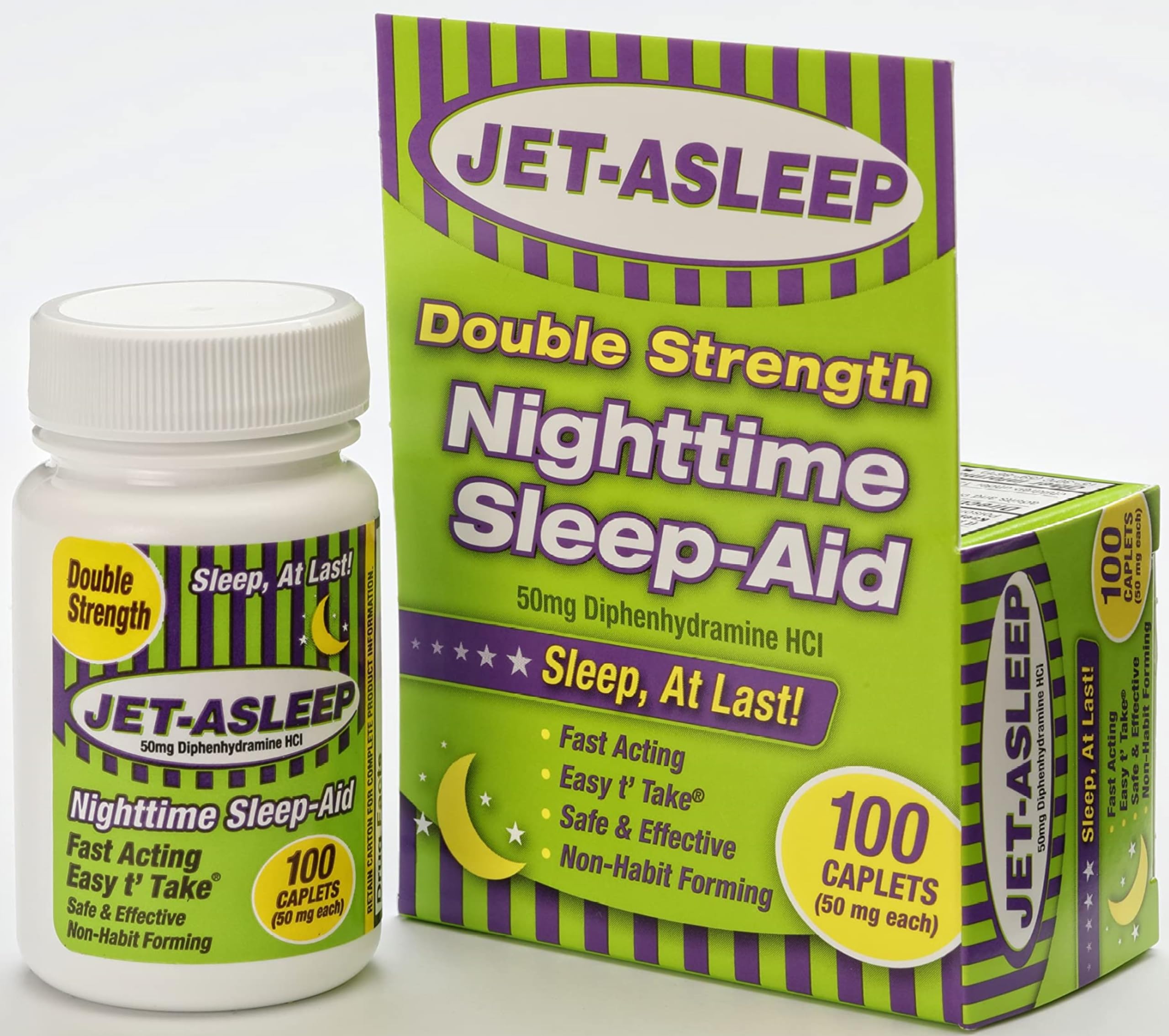 Mua Jet Asleep Double Strength Nighttime Sleep Aid 100 Caplets (5) trên ...