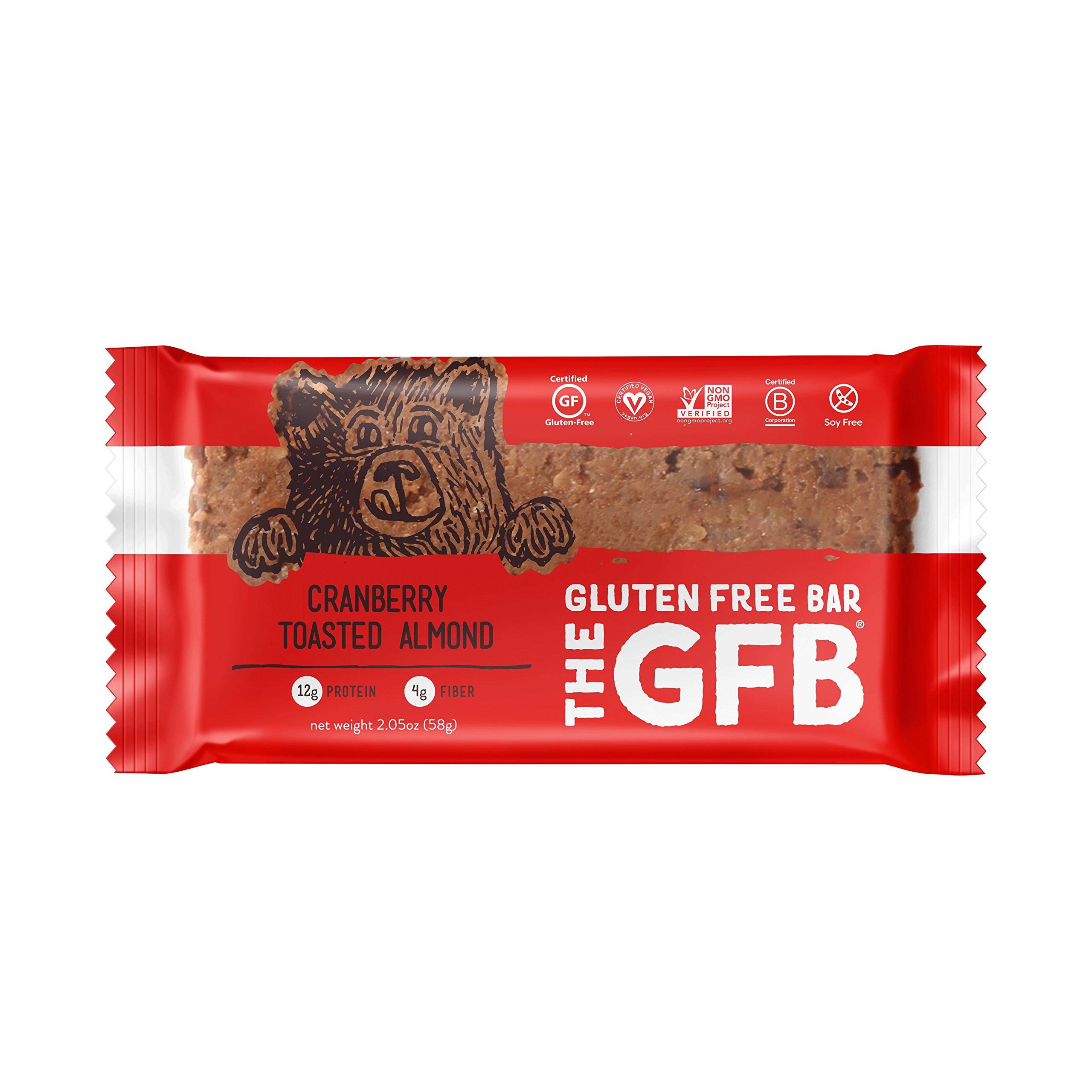 Amazon.com : The GFB Gluten Free, Non-GMO High Protein Bars, Coconut ...