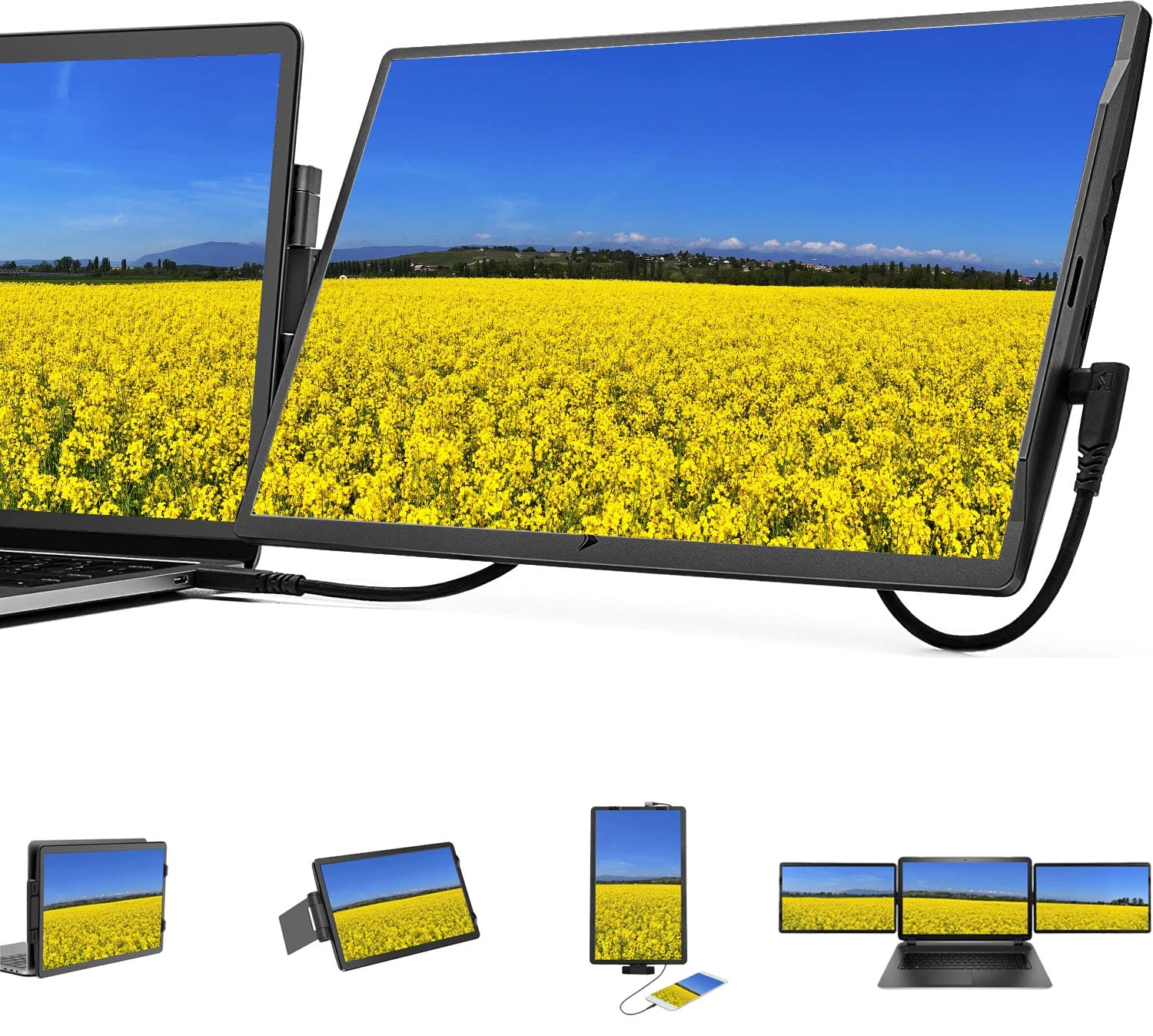 Mua ZTGD 14.1” Laptop Screen Extender - 1920 x 1080FHD IPS Portable ...