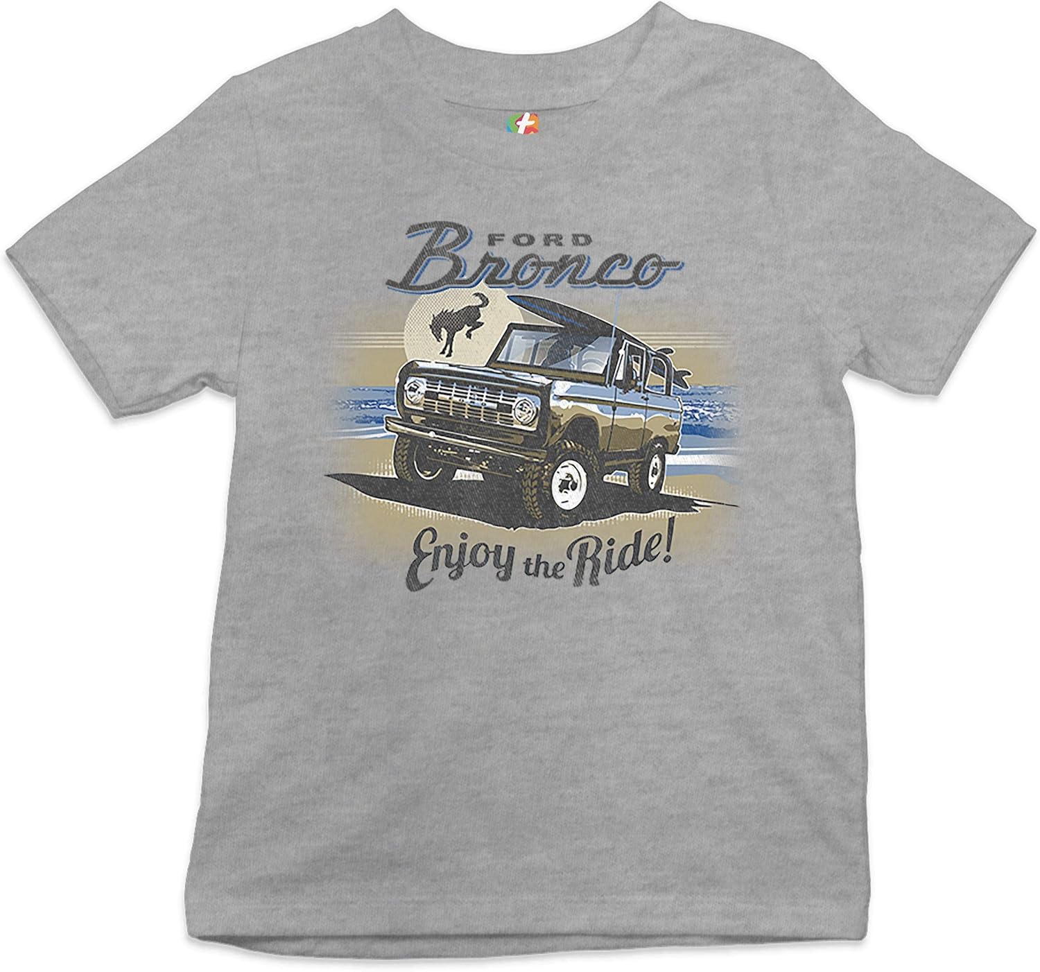 Amazon.com: Ford Bronco Youth T-Shirt Enjoy The Ride Licensed Kids ...