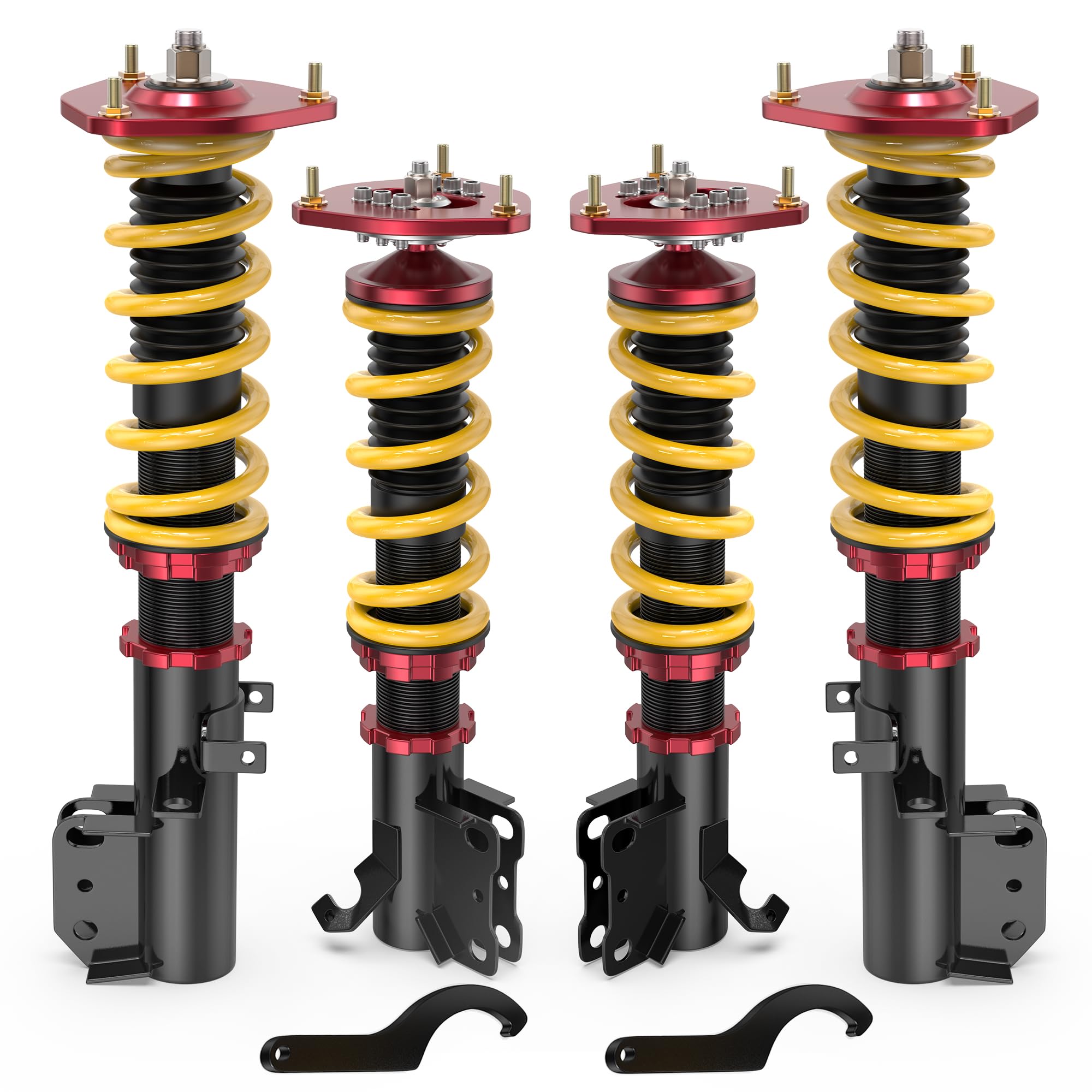 KUIPERAUTO Coilovers Lowering Struts Compatible for 1988-1999 Toyota ...