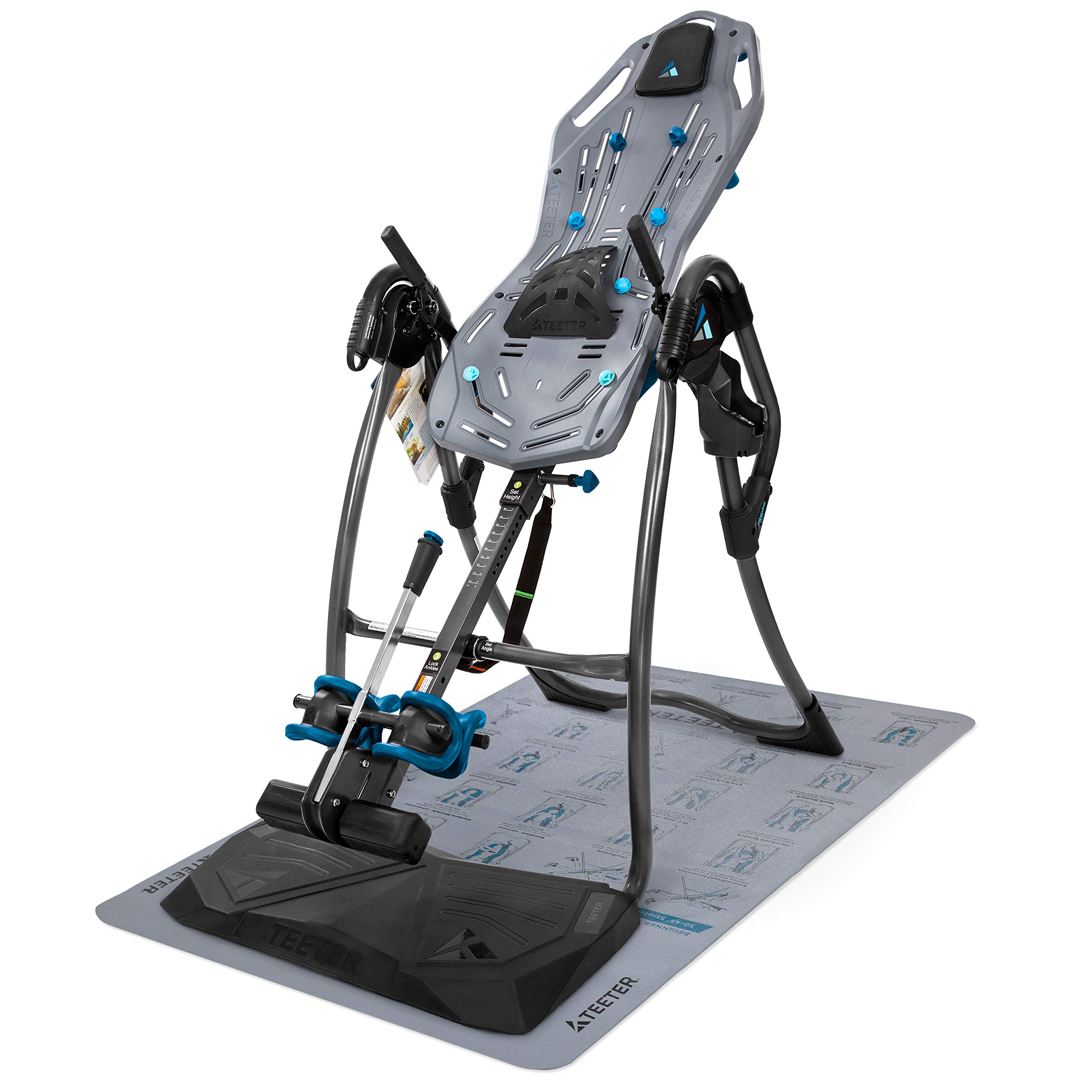 Teeter FitSpine LX9 Inversion Table, Deluxe Easy-to-Reach Ankle Lock ...