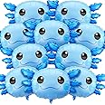 Amazon.com: PullCrease 12 Pcs 34 Inch Axolotl Birthday Party ...