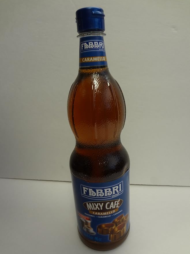 Amazon.com : Fabbri Mixy Cafe`Gusto Caramello - Caramel Syrup Gluten ...