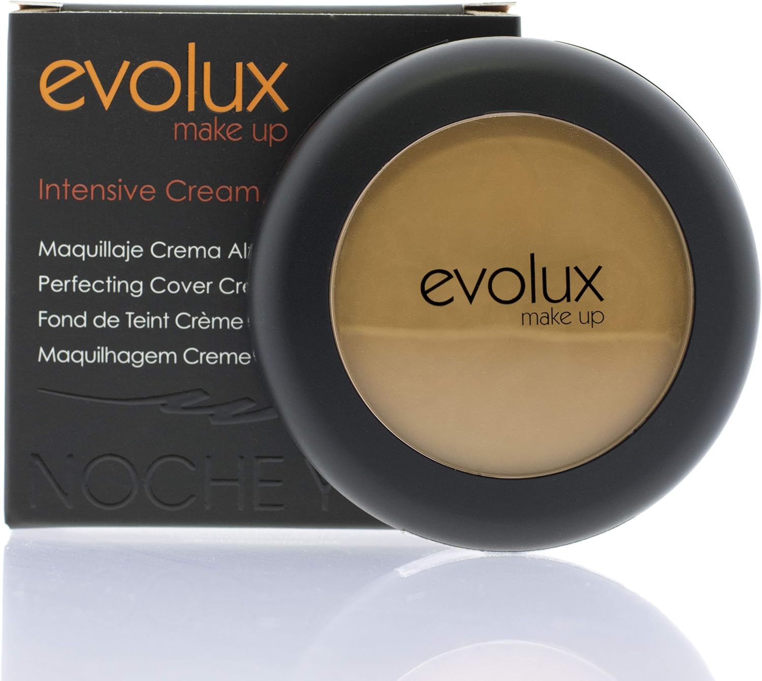 Maquillaje Crema Alta Cobertura Color N.04 EVOLUX Intensive Cream Make Up 12 gr: Amazon.es: Belleza