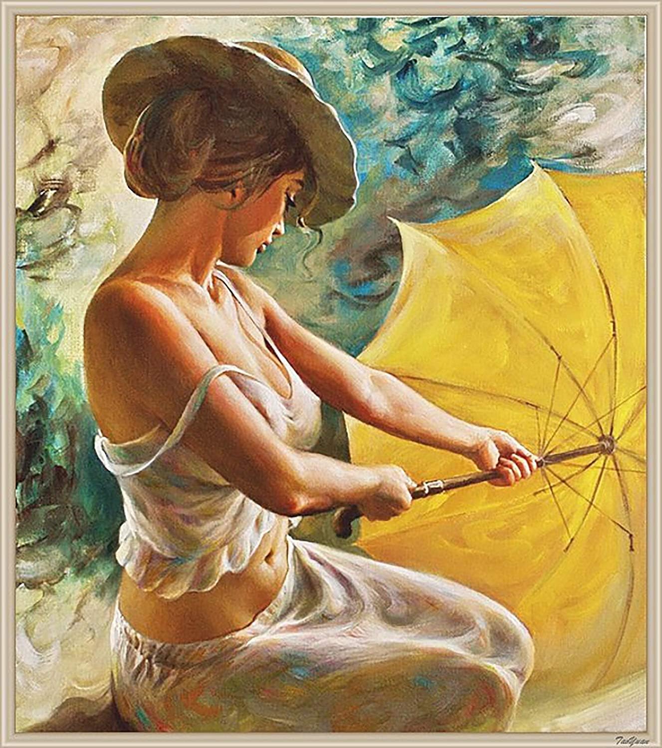 Paint By Number Kits DIY Digital Canvas Oil Painting Gift For Kids 