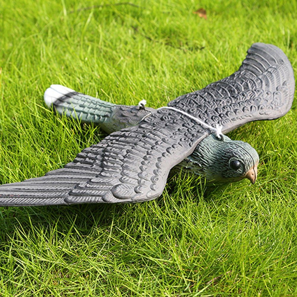 SUNERLORY Defenders Flying Falcon Decoy, Birdful Fake Bird Repellent ...