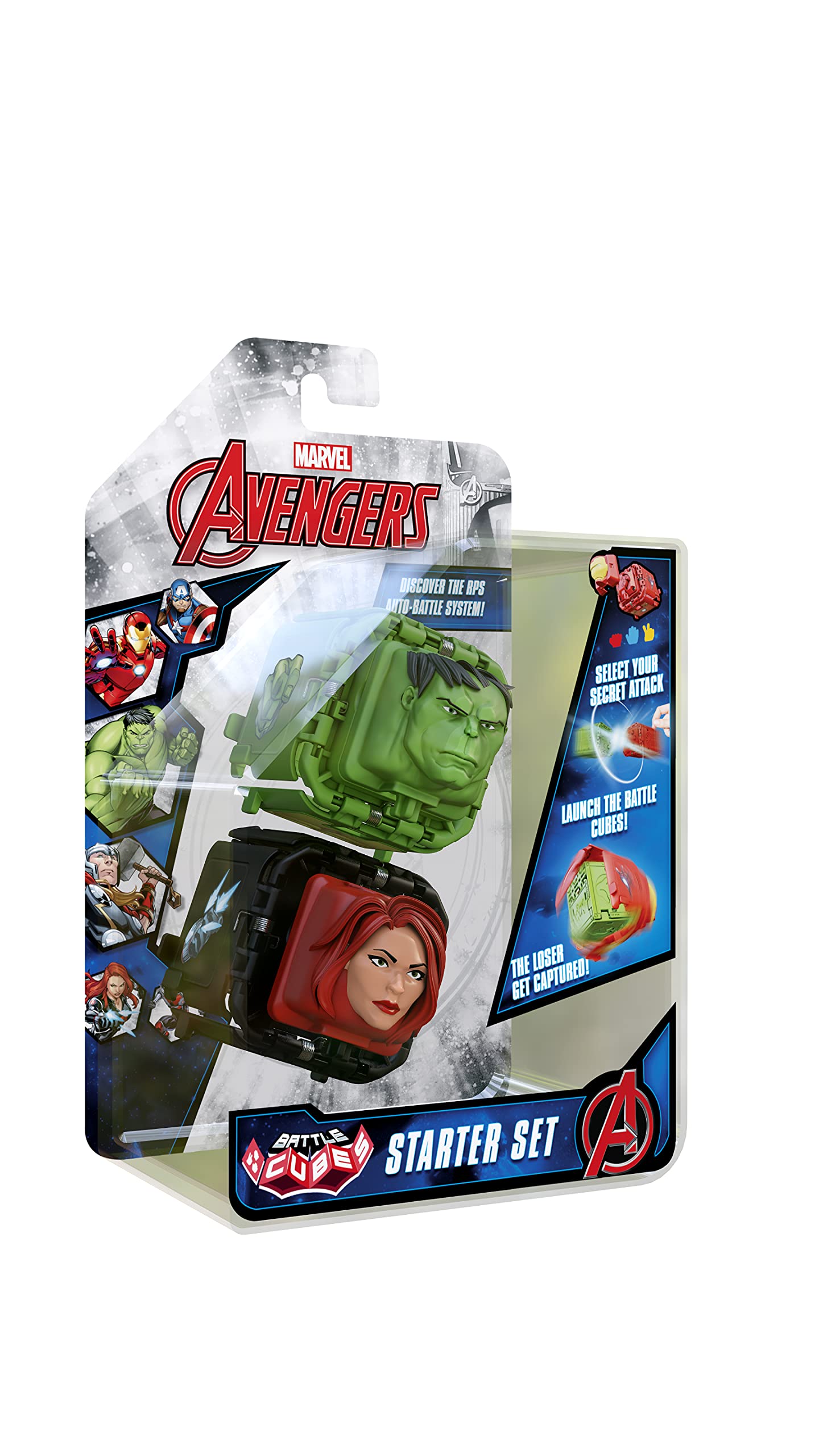 Mua Battle Cubes - 2-Pack Marvel Avengers, Hulk VS Black Widow, Unleash ...