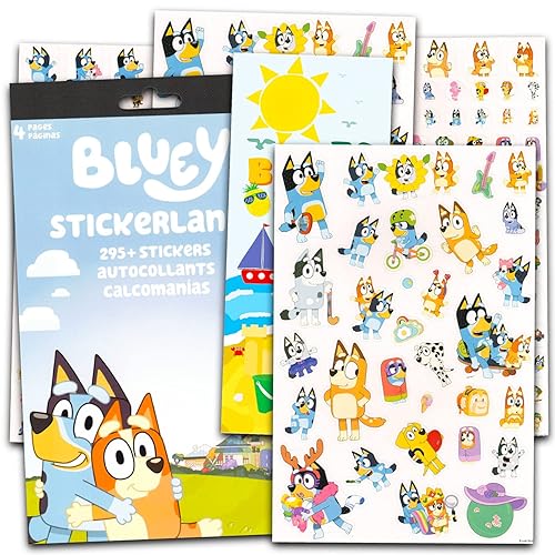Bluey Potty Training Stickers Bundle - Over 295 Bluey Reward Stickers ...