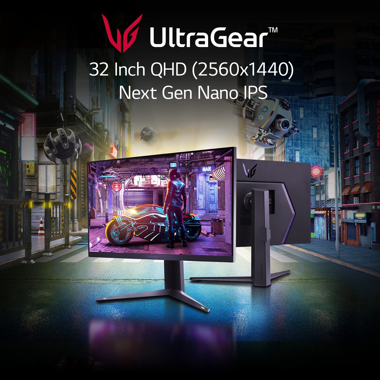 Mua LG UltraGear UHD 32-Inch Gaming Monitor 32GQ950-B, Nano IPS 1ms ...