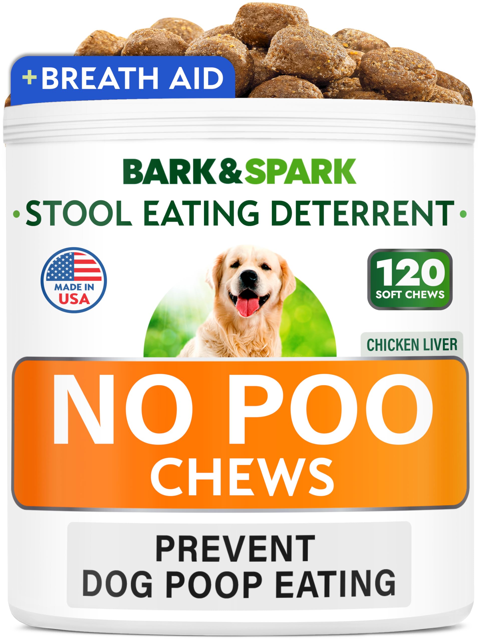 No Poo Treats - Coprophagia Treatment - Prevent Dog Poop Eating - Stool ...