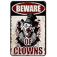 Amazon.com: Halloween Signs Clown Decorations Creepy Stuff Scary Clown ...